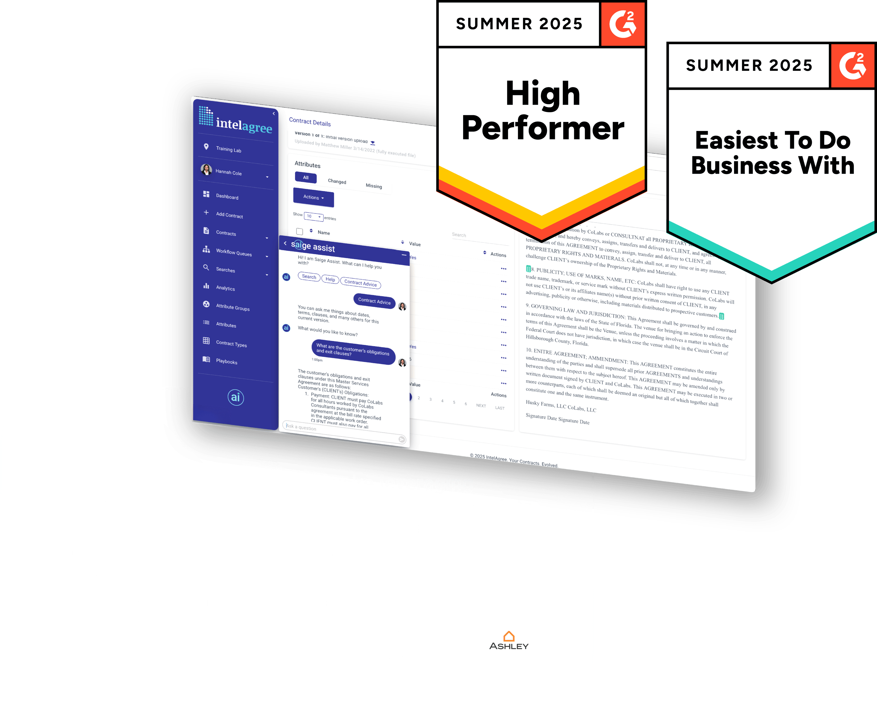 Contract Lifecycle Managment Software | IntelAgree