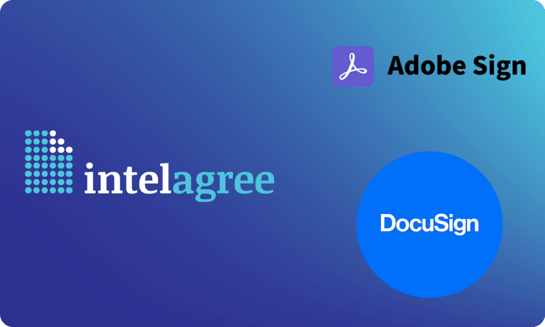 Top CLM Software eSignature | IntelAgree DocuSign & AdobeSign