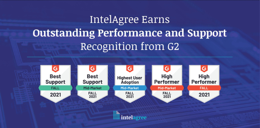 News - IntelAgree Earns Recognition from G2