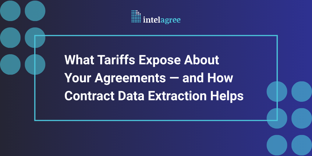 How Contract Data Extraction Helps You Manage Tariffs in Your ...